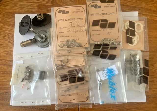 LOT DE PIÈCES détachées moulinet Ru Recordette RARE - Pêche EUR 20,00 ...