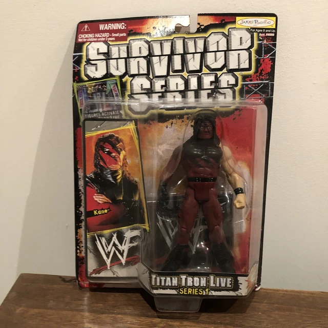 WWF/WWE KANE TITANTRON Live Series 1 Vintage Jakks Action Figure £9.99 ...