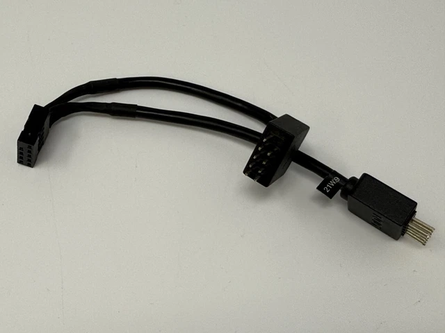 ASUS ROG STRIX USB Motherboard Header Splitter Cable Black £14.95 ...