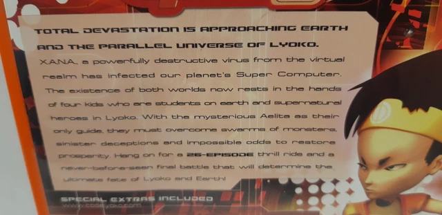 CODE LYOKO COMPLETE First Season DVD Boxed Set $44.99 - PicClick CA