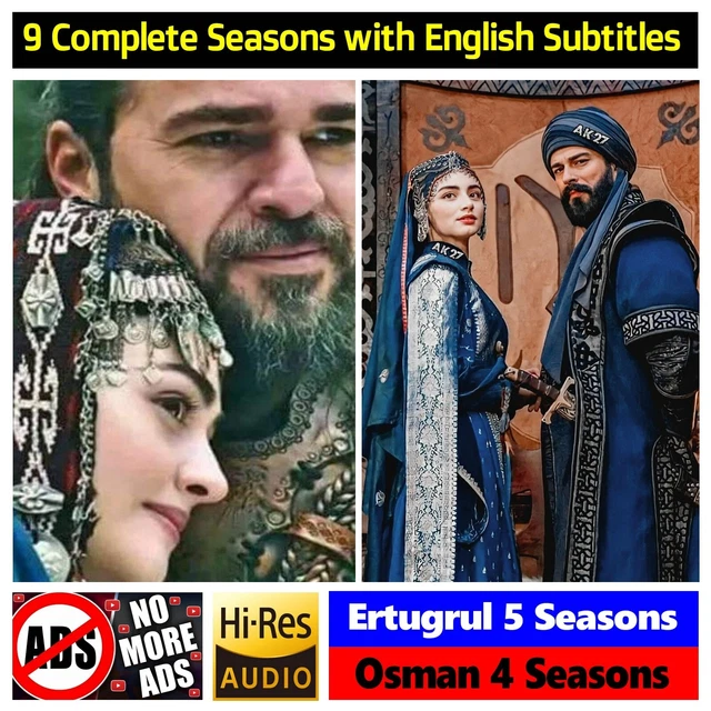 RESURRECTION DIRILIS ERTUGRUL + KURULUS OSMAN | All 9 Seasons | No ...