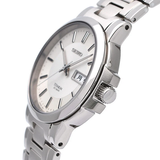 MONTRE SEIKO SPIRIT SCDC055 en titane 20BAR pour hommes EUR 199,26 ...