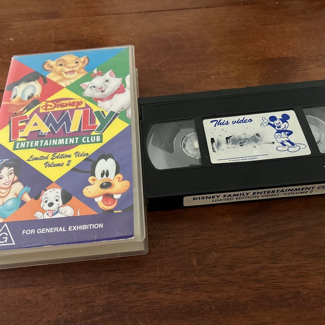 DISNEY FAMILY ENTERTAINMENT Club Vol 2 - Vhs Video £9.50 - PicClick UK