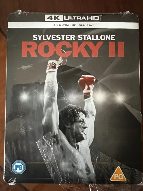 ROCKY II - 1979 - 4K ULTRA HD+BLU RAY - STEELBOOK LIMITED EDITION EUR 9,35 - PicClick IT