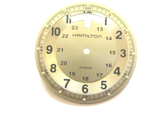 HAMILTON KHAKI FIELD quartz replacement dial, hands, seals Model No ...