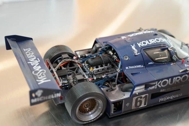 EXOTO RACING LEGENDS EXOTO PULITO-MERCEDES C9 1987 Kouros Finish Line ...