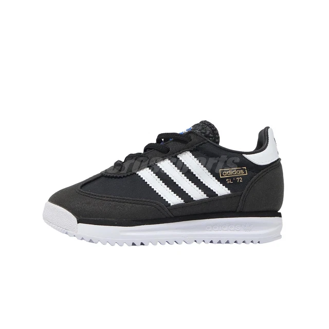ADIDAS ORIGINALS SL 72 RS EL I Core Black Cloud White Blue Toddler ...
