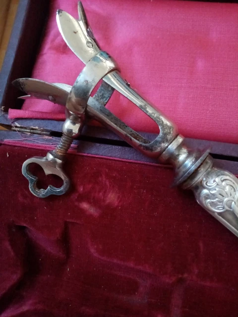 ANCIEN CASSE OS En Metal Argenté. Très Bel État EUR 11,90 - PicClick FR