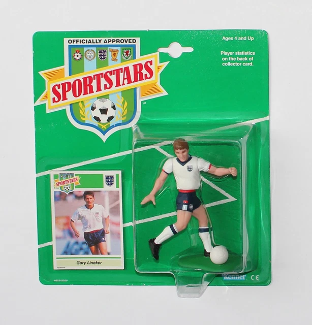 GARY LINEKER - England / Tottenham 1989 Action Figur + Trading Card ...