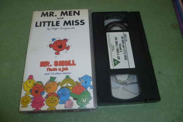 MR MEN AND Little Miss - Mr Small Finds A Job And Other Stories (VHS ...