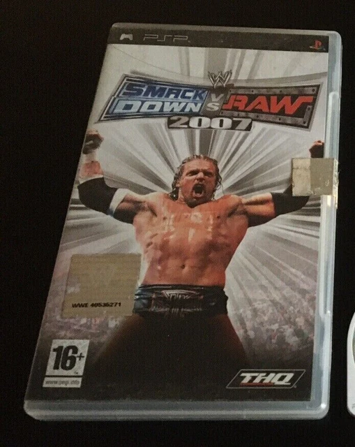 JEU WWE SMACKDOWN Vs Raw 2007 Featuring Ecw Sony Psp Edition Pal ...