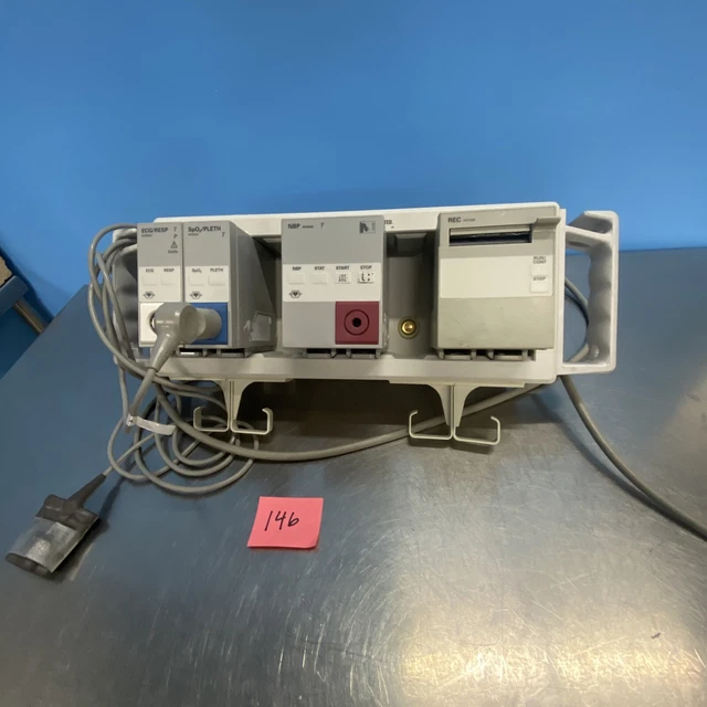 PHILIPS AGILENT MODULE Rack M1041A Plus Pole Clamp &M1116B,M1008B ...