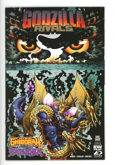 GODZILLA RIVALS KING Ghidorah vs. SpaceGodzilla #1 - Cover B variant 🟩🟩 ...