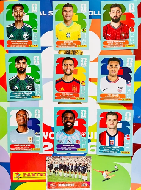 PANINI FIFA WORLD Cup 2026 - Stickers £6.52 - PicClick UK