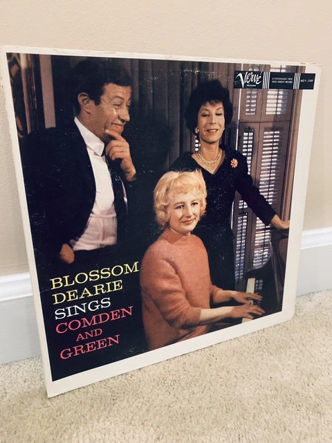 BLOSSOM DEARIE ‎– Sings Comden And Green 1959 Verve Mono Kenny Burrell ...