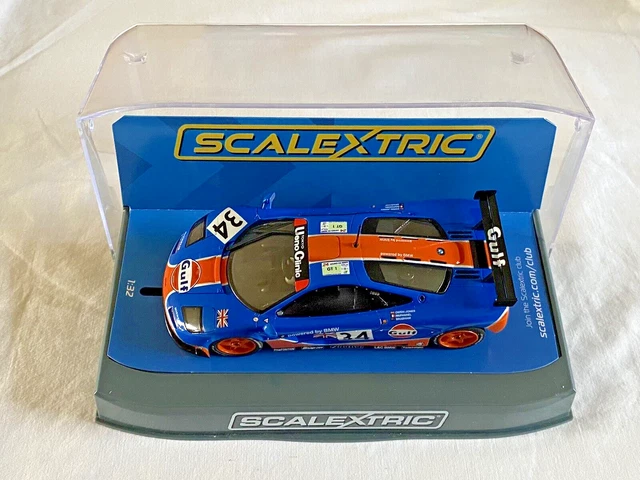 SCALEXTRIC C4109A MCLAREN F1 GTR Gulf #34 from ROFGO Pack New Boxed £54 ...
