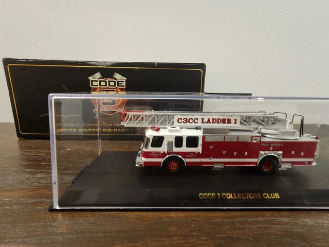 CODE 3 FIRE truck E-one Ladder C3CC $109.99 - PicClick CA