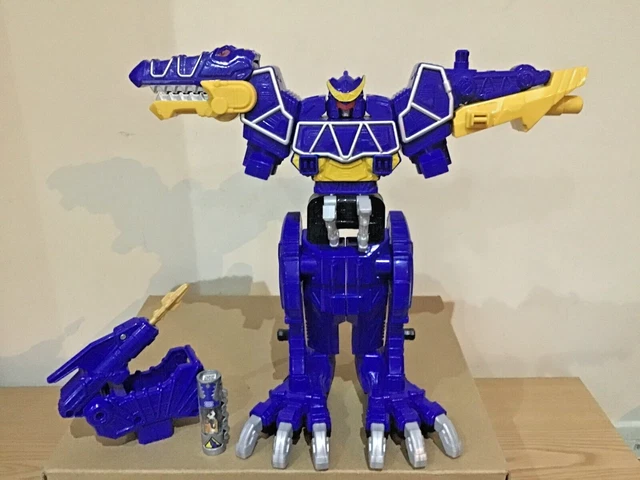 POWER RANGERS DINO Charge Dx Spinosaurus Megazord + 00 Charger Complete ...