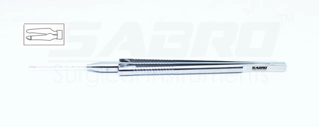 SS VITREOUS 20 gauge vitrectomy end gripping forceps ophthalmic ...