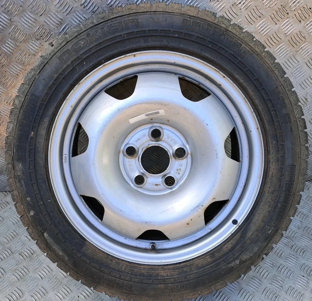 17& VW TRANSPORTER T5 T6 GENUINE STEEL WHEEL 215 60 17C NOKIAN TYRE 5mm ...