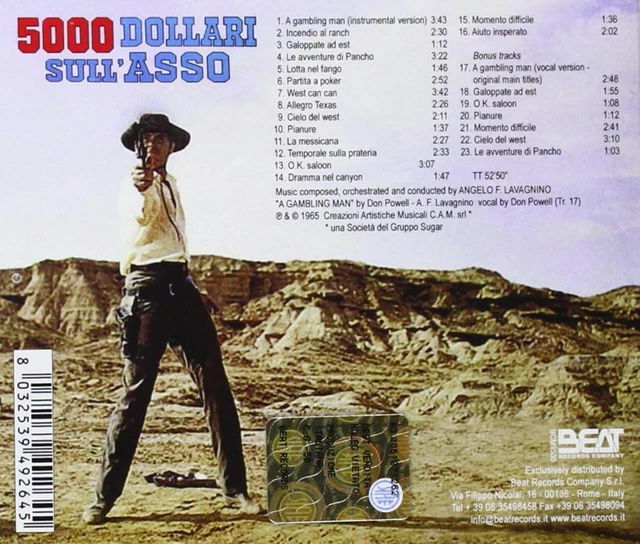 ANGELO FRANCESCO LAVAGNINO 5000 Dollari Sull'asso (CD) EUR 19,42 ...
