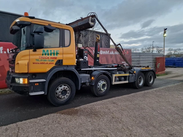 2016 SCANIA P-SRS C-CLASS SCANIA P410 32,000kgs, hookloader hooklift £ ...