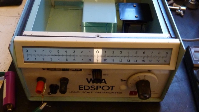 WPA EDSPOT KN90 Long Scale Galvanometer. working? Physics lab £83.92 - PicClick UK