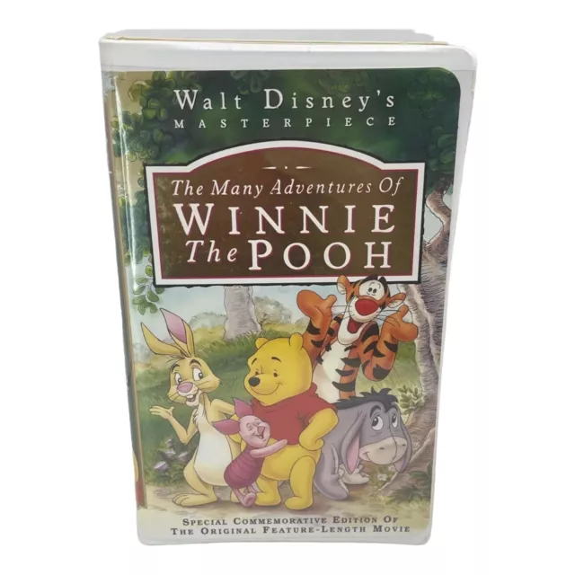 Walt Disneys Masterpiece The Many Adventures Of Winnie The Pooh Vhs