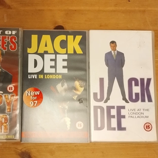 JACK DEE VHS Bundle £1.50 - PicClick UK