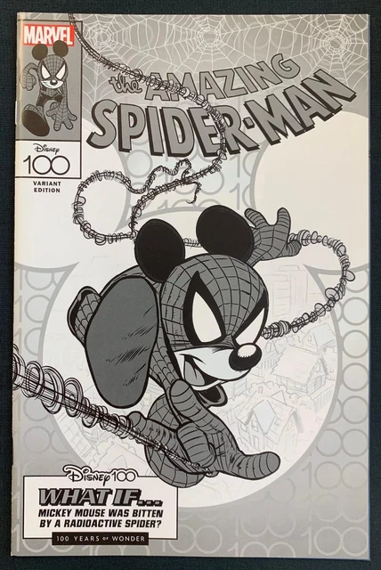 INCREDIBILE SPIDER-MAN #35 1:100 Variante B&W Disney Incentivo Al ...