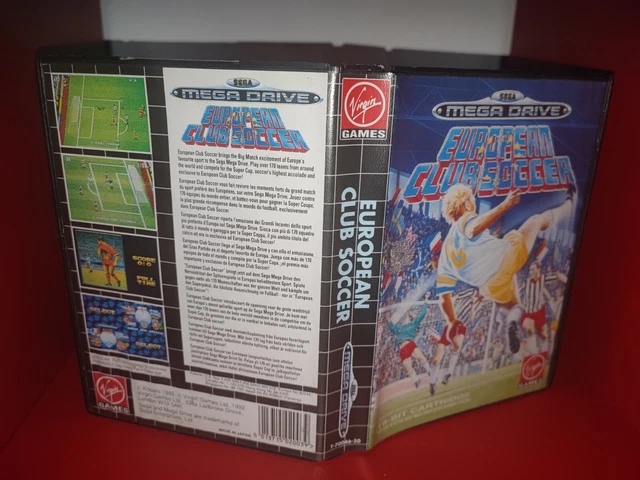SEGA MEGA DRIVE EUROPEAN CLUB SOCCER EUR 8,50 - PicClick FR