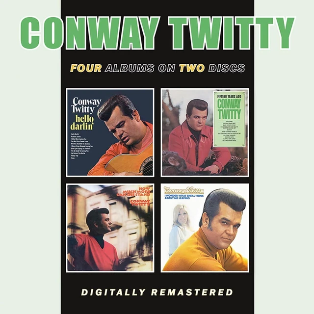CONWAY TWITTY HELLO Darlin'/Fifteen Years Ago/How Much More Can She Stand/. (CD) EUR 23,43 ...