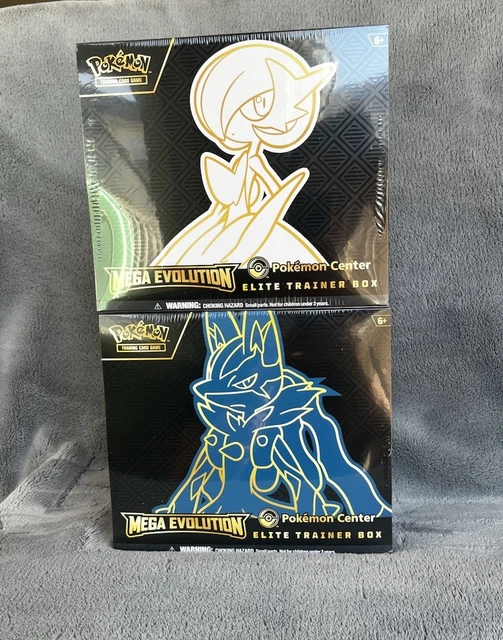 POKÉMON TCG MEGA Evolution Pokemon Center ETBs 2 Factory Sealed Boxes ...