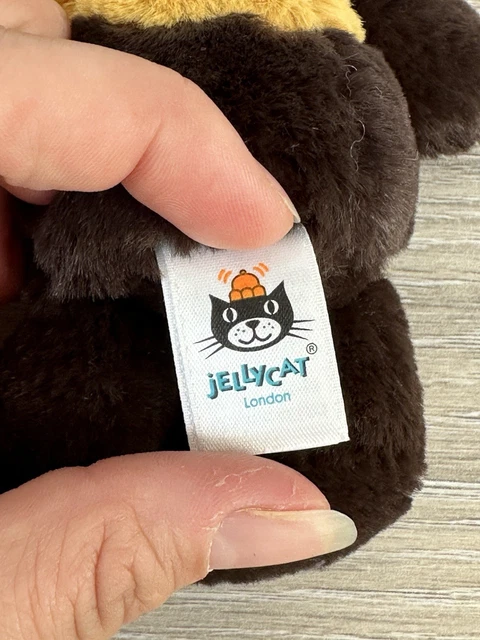 JELLYCAT SMALL BASHFUL Bee Yellow/black Pre Loved £30.00 - PicClick UK