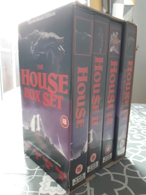 HOUSE VIDEO VHS horror four film boxset RARE £25.00 - PicClick UK
