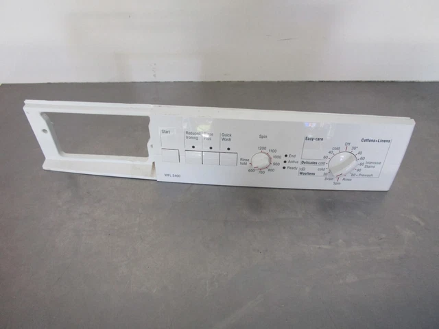 BOSCH MAXX 1200 Washing Machine Complete Control Panel Facia $49.95 ...