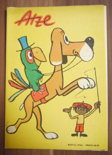 ATZE 1966 ISSUE 6 comic GDR the station wirt gets a visit £26.03 ...