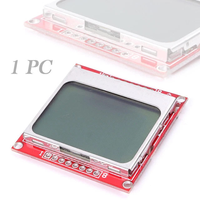 NOKIA 5110 LCD Disply Modul 84*48 LCD Modul Hintergrundbeleuchtung ...