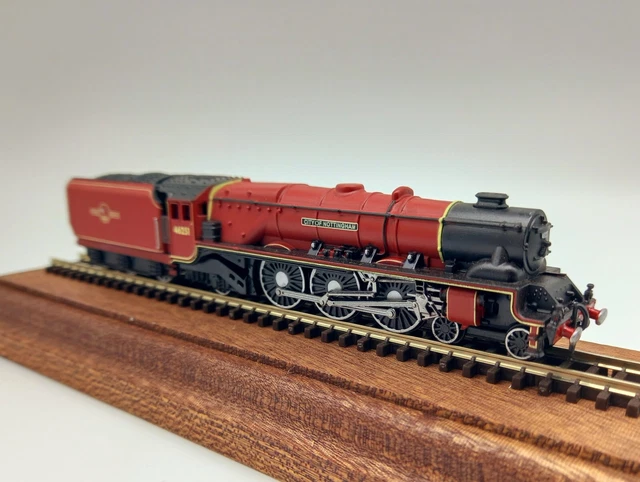 N GAUGE SCALE 46251 LMS Duchess Steam Locomotive Model Railway Display ...