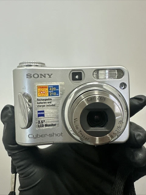 SONY CYBER-SHOT DSC-S90 4.1 MP Digital Compact Camera Tested GWO £39.39 ...