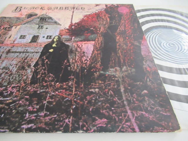 BLACK SABBATH..DEBUT ALBUM..VERY Nice.early Uk Issue,Vertigo Swirl ...