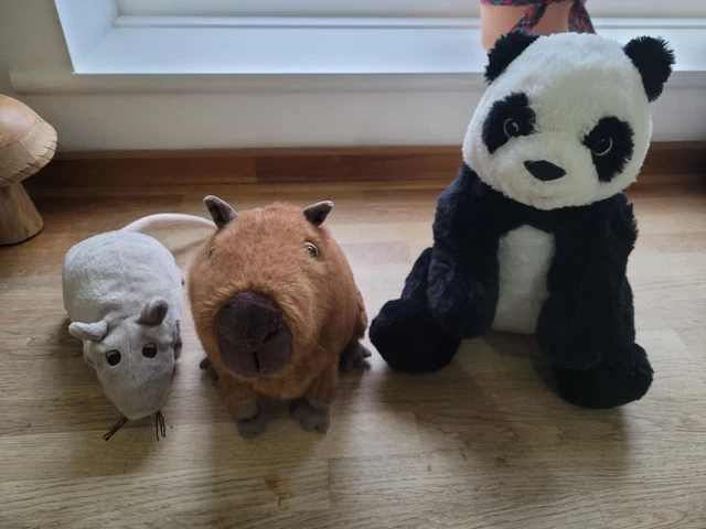 JELLYCAT CLYDE CAPYBARA Soft plush toy Plus IKEA Panda And Ratty Friends £24.99 - PicClick UK