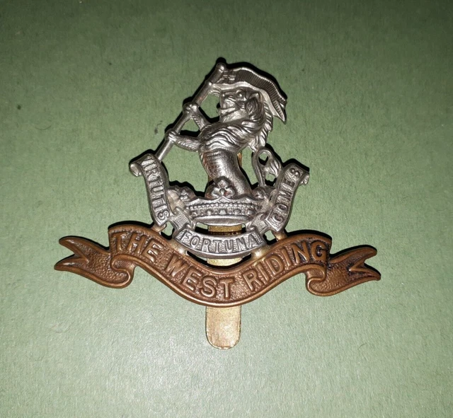 THE WEST RIDING Regiment Bi-Metal British Army Cap Badge $7.61 - PicClick