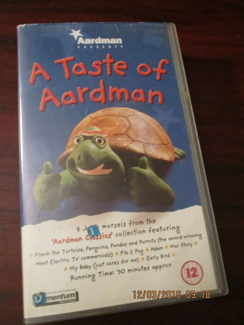 A TASTE OF Aardman VHS Video Tape (NEW SEALED) £4.99 - PicClick UK