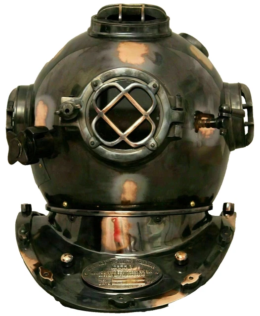 CASQUE DE PLONGÉE marin antique nautique Mark V en haute mer - casques de plo... EUR 163,81 ...