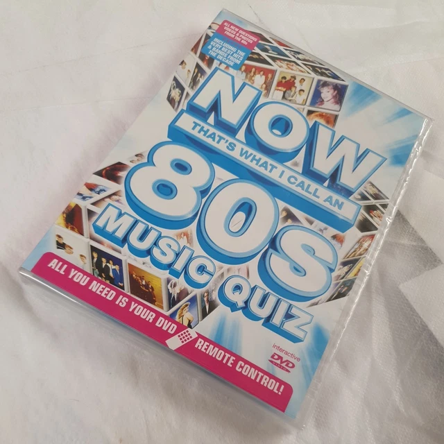 NOW THAT'S WHAT I Call Music Quiz - The 80s (DVDi, 2007) £11.65 - PicClick UK