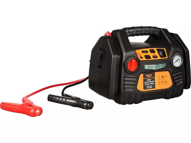 HALFORDS 12V 6-IN-1 DC Jump Starter Power Pack with LED Torch - (No ...