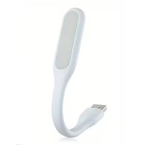 WHITE TRAVEL USB LED Bending Torch Flash-Light Night Reading Light UK ...
