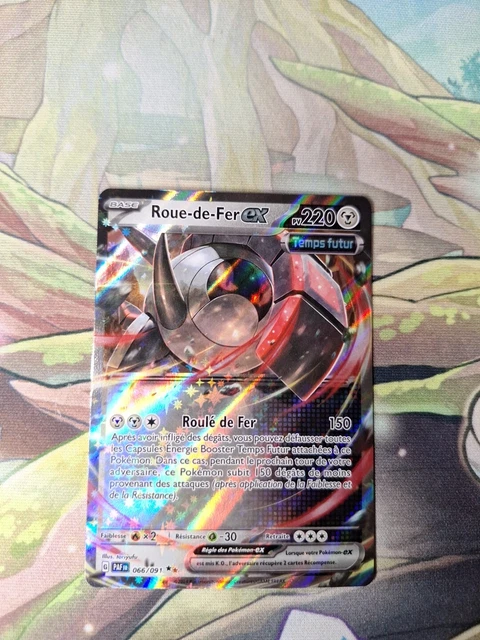 CARTE POKÉMON - Roue-de-Fer EX - 066/091 - EV4.5 Destinées De Paldéa EUR 1,00 - PicClick IT