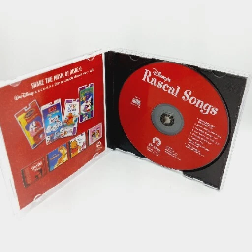 VINTAGE DISNEY'S RASCAL Songs Volume 2 CD 1996 McDonald's Celebrates ...
